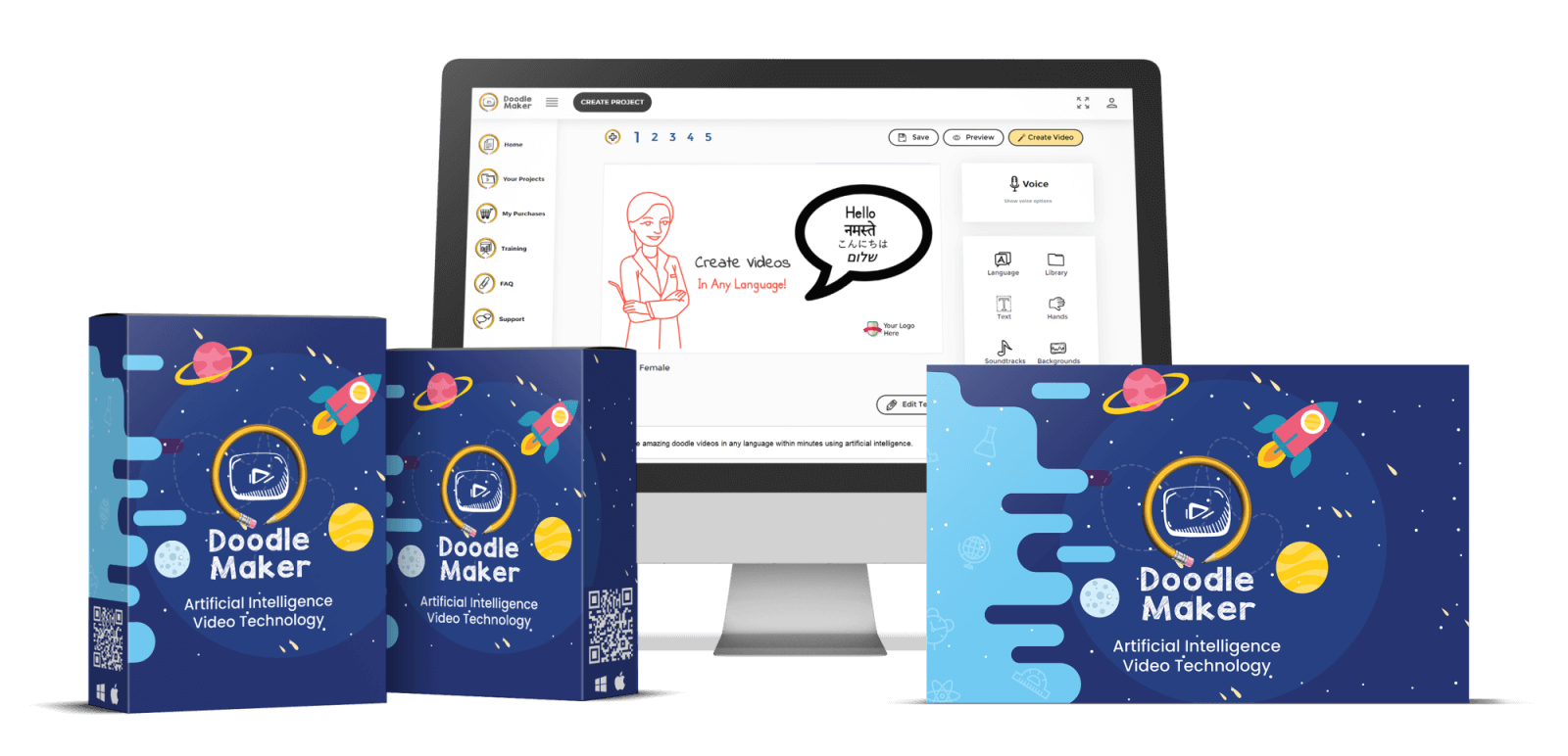 Doodle Maker Review And Bonuses - Create Unlimited Doodle Videos